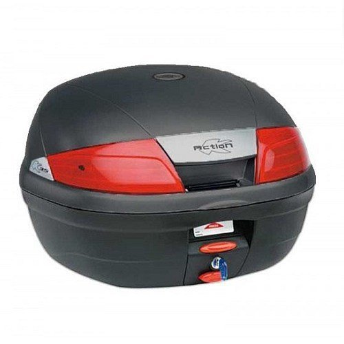 Kappa K35N - černý nelakovaný kufr Topcase (35 l) na motorku a skůtr ...