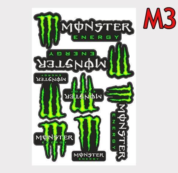 Samolepky Monster M3 | Moto oblečení a náhradní díly na motorky