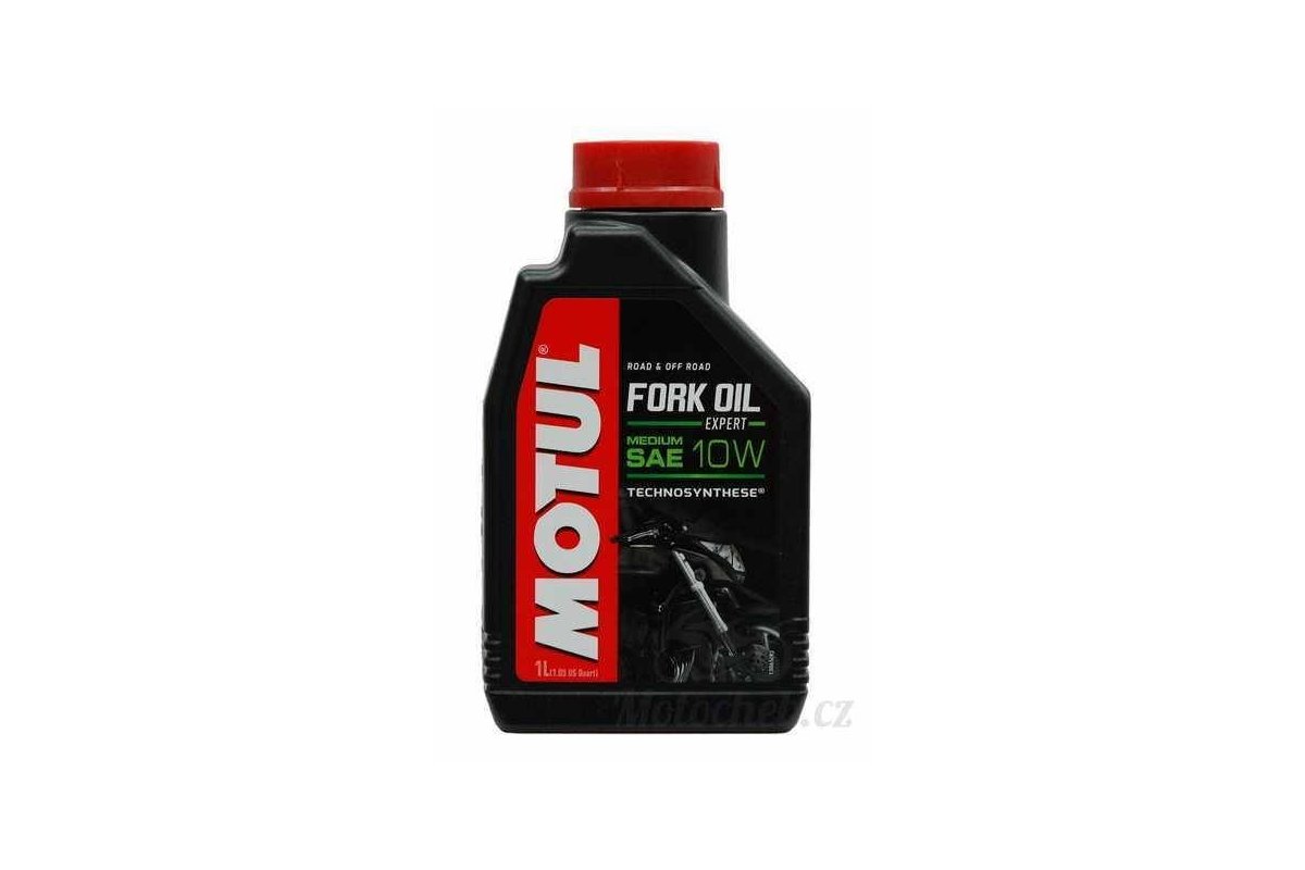 MOTUL Fork Oil Medium 10W Expert 1L, olej do tlumičů HONDA NTV 650 ...