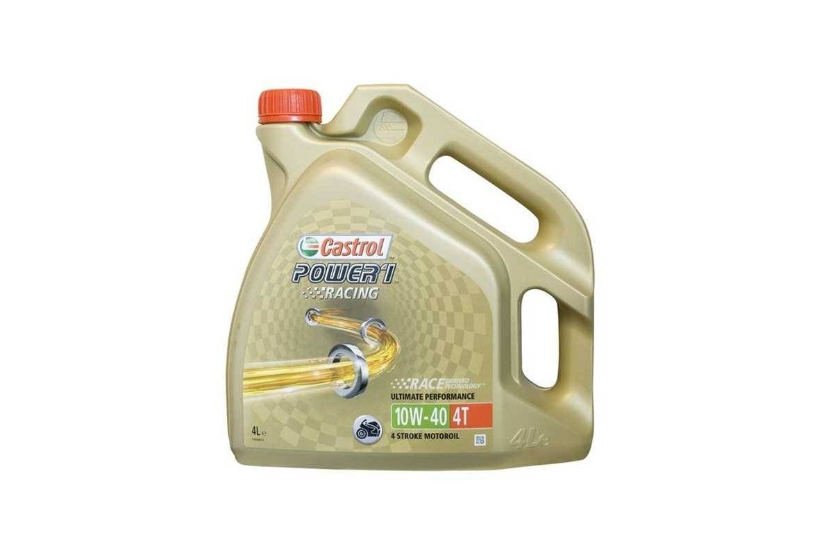 Castrol POWER 1 Racing 4T 10W40 4 litry motorového oleje pro motorky ...