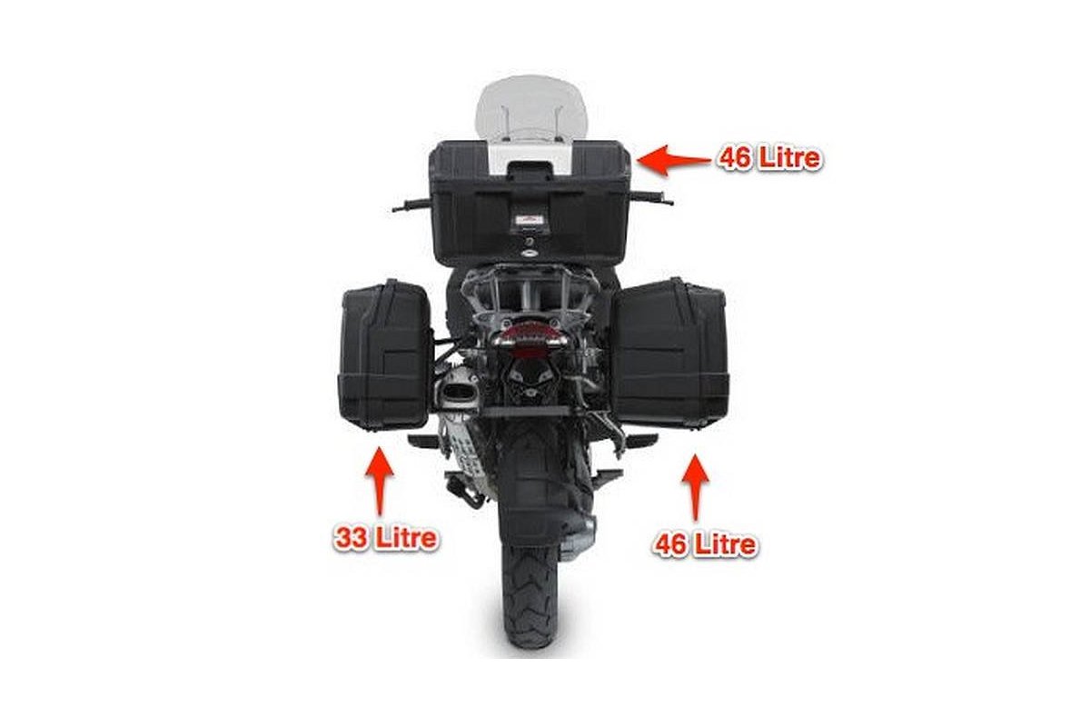 Kappa KGR46 GARDA - kufr se stříbrným víkem 46 litrů | Moto oblečení a ...