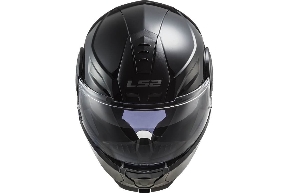 LS2 FF902 SCOPE SOLID GLOSS BLACK vyklápěcí přilba na motorku | Moto ...