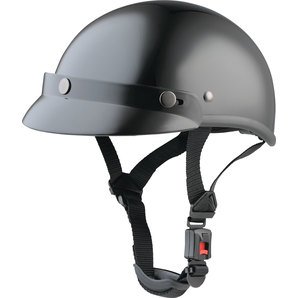 Braincap černá matná helma na chopper, přilba na motorku | Moto ...